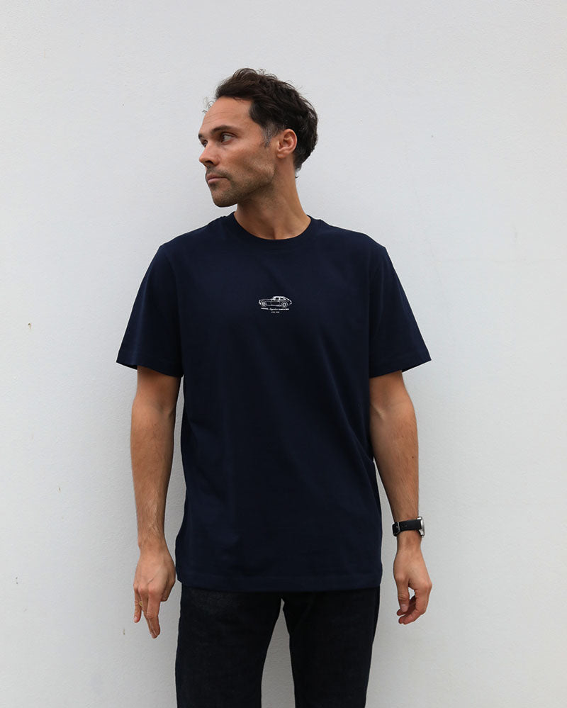 Nowhere Anywhere Everywhere | Navy Heavyweight T – Jam Industries